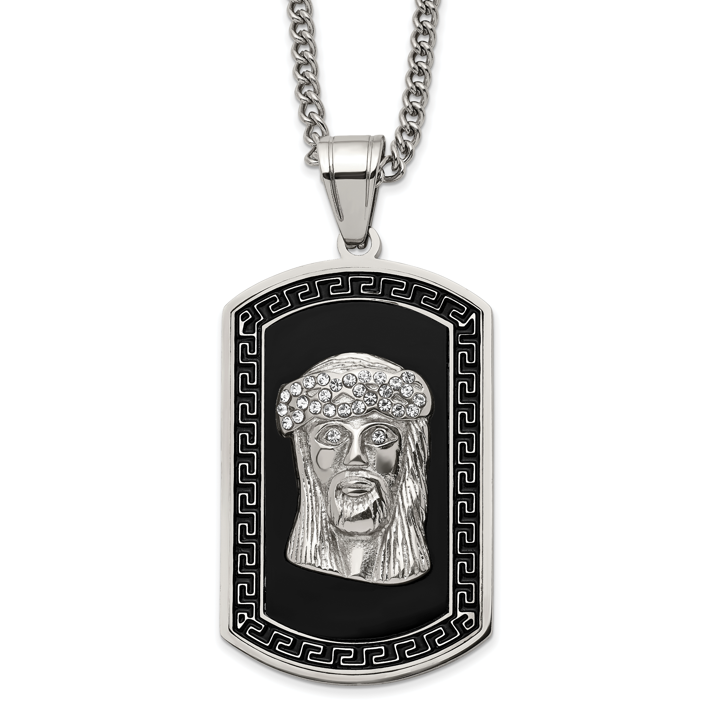 Stainless steel jesus pendant store
