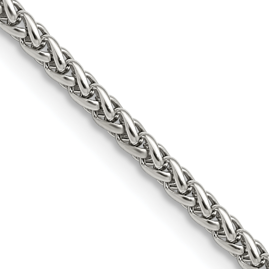 Chisel Stainless Steel 3.0mm Wheat 20 inch Chain Chisel
